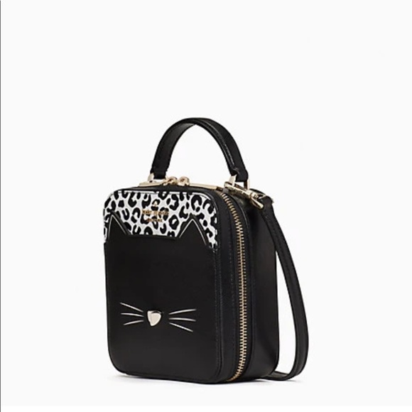 kate spade | Bags | Kate Spade Meow Cat Daisy Crossbody Purse New With ...
